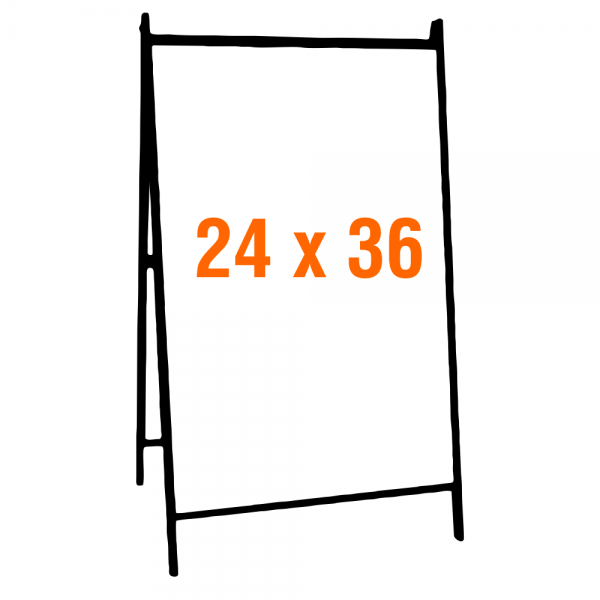 24x36 a-frame sign holder