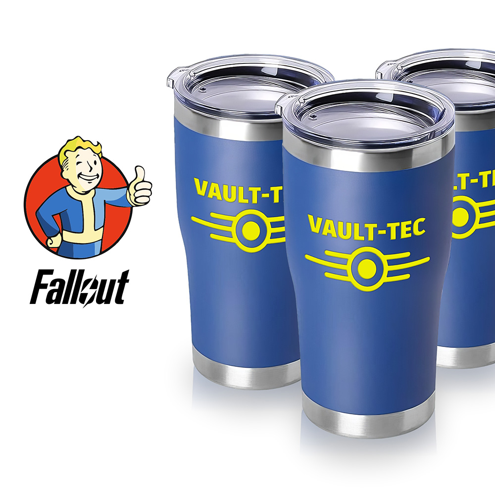 Fallout Blue Tumbler | Advanced Imagewerx London Ontario Canada