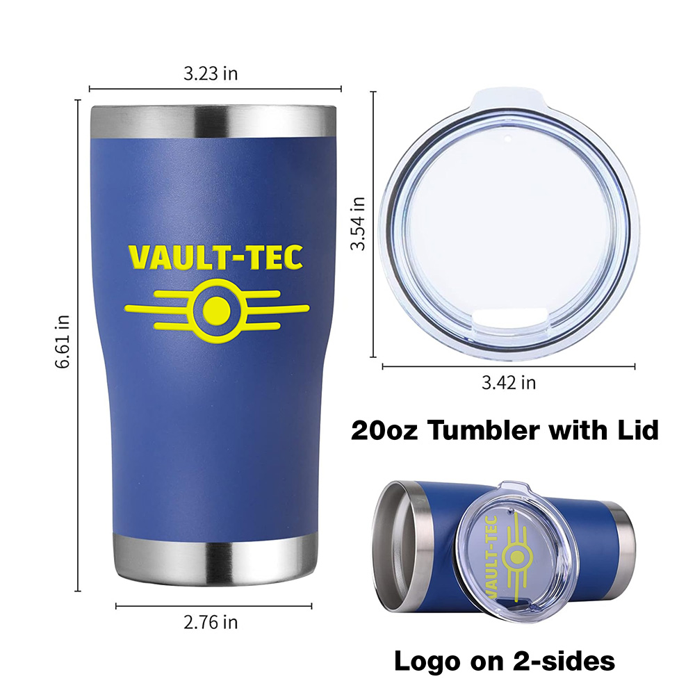Fallout Blue Tumbler | Advanced Imagewerx London Ontario Canada