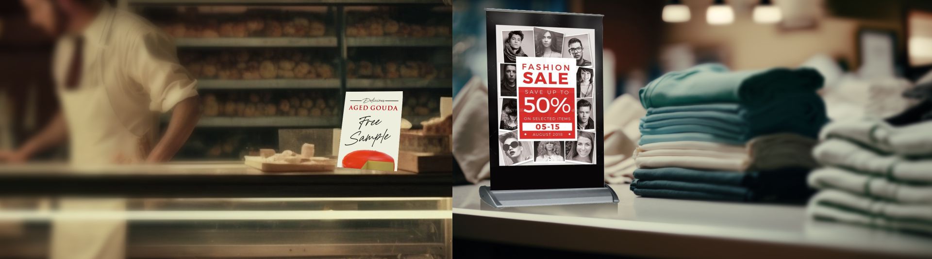 Mini Table Top Displays | Advanced Imagewerx